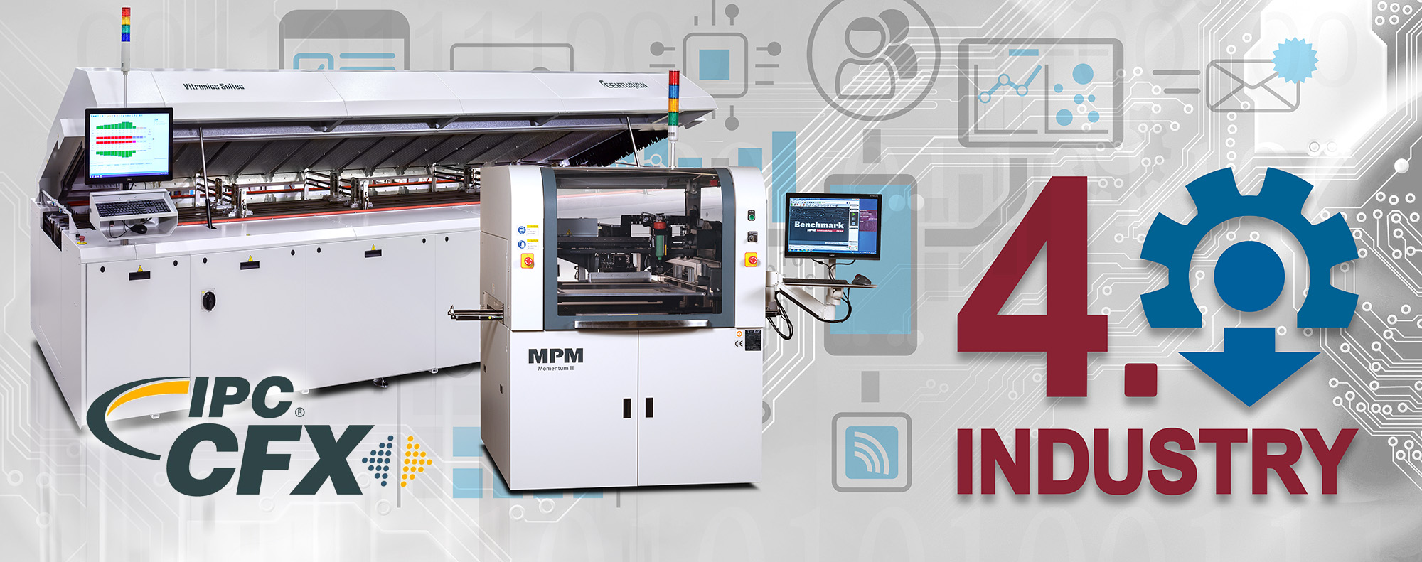 ITW EAE Achieves IPC-CFX Qualification for MPM Momentum II Printers and Centurion Reflow Ovens ...